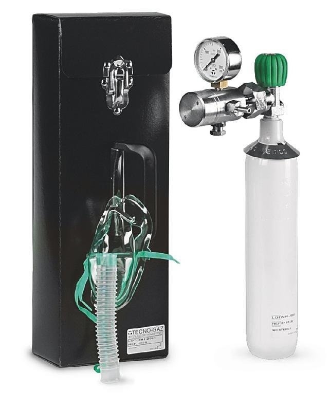 Oxygen bottle, 0,5 l capacity - Tecno-Gaz industries